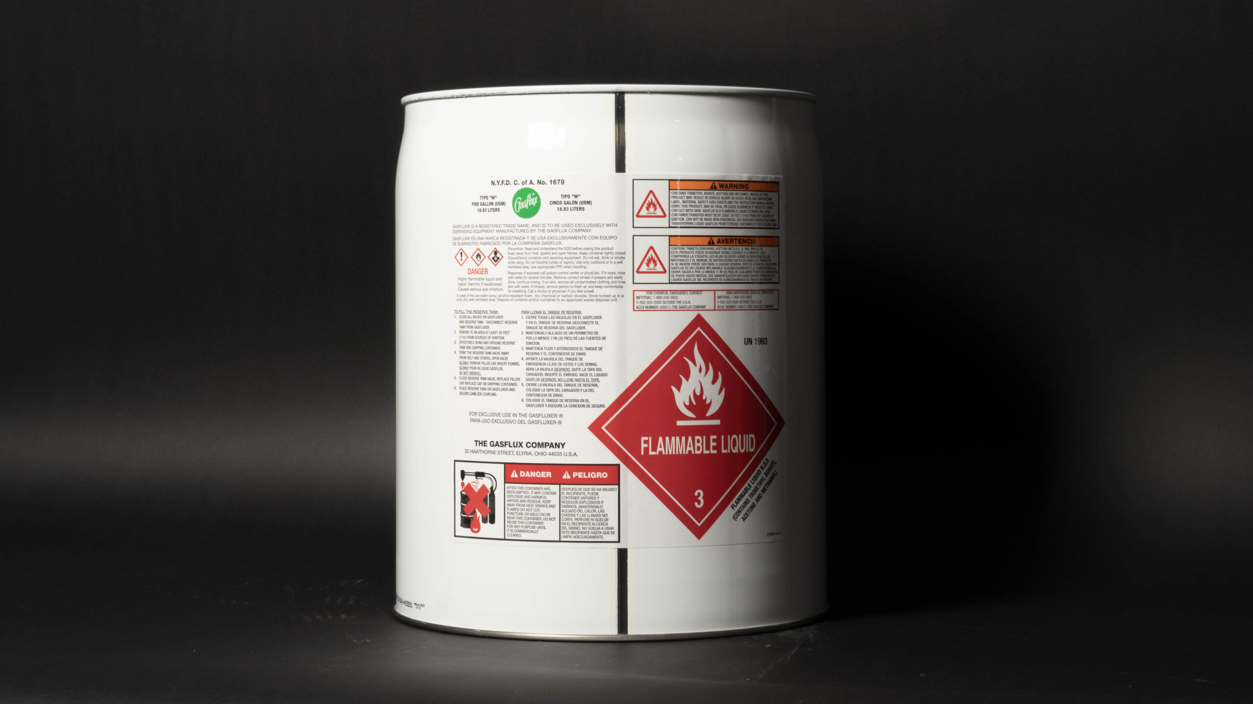 Type "W" Liquid Gasflux® - Gasflux for Bronze and Silver Braze Applications